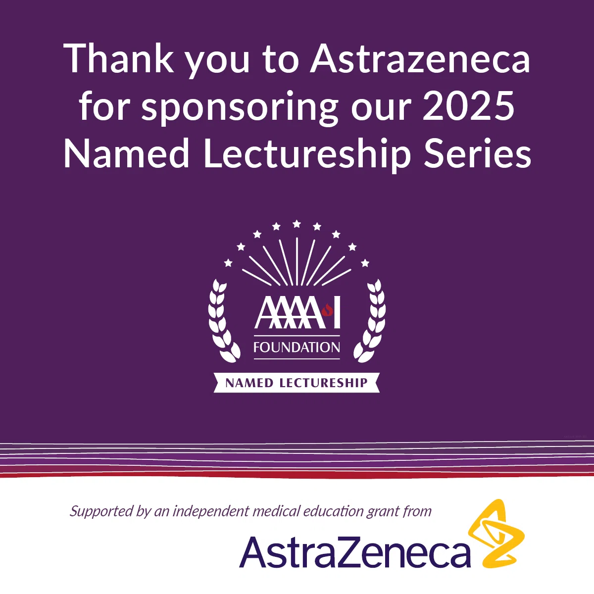 AAAAI Foundation Lectureship Ad